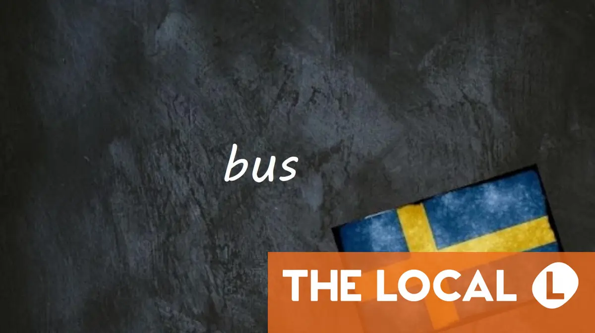 Swedish word of the day: bus
