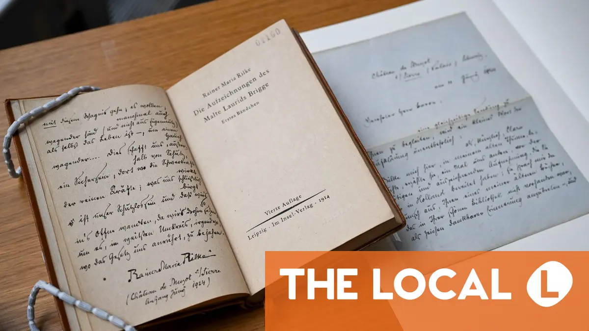 German archive acquires trove of works by poet Rilke
