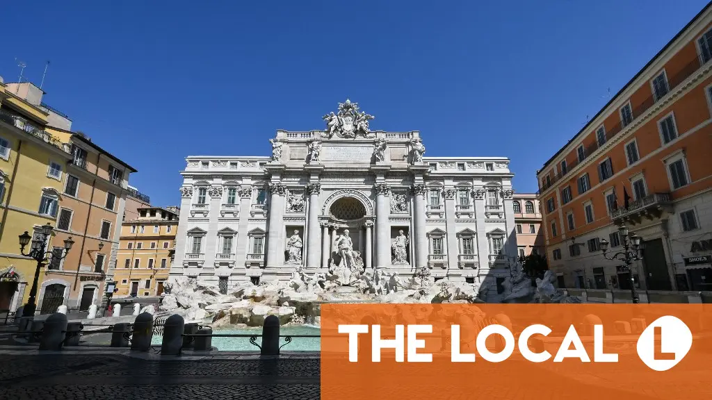 Climate activists turn Rome's Trevi Fountain water black