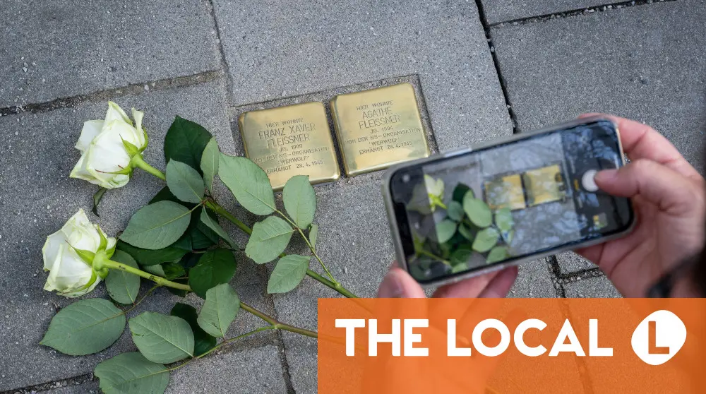 Stolpersteine: Holocaust project marks 100,000-plaque milestone in Germany
