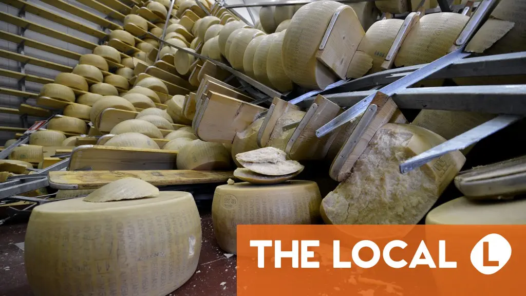 Italian man crushed to death by falling cheese wheels