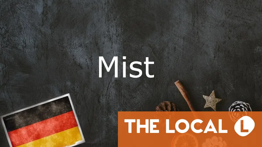 German word of the day: Mist