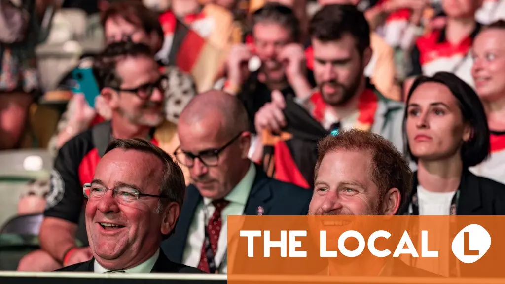 Prince Harry loses penalty shootout to German politican on TV