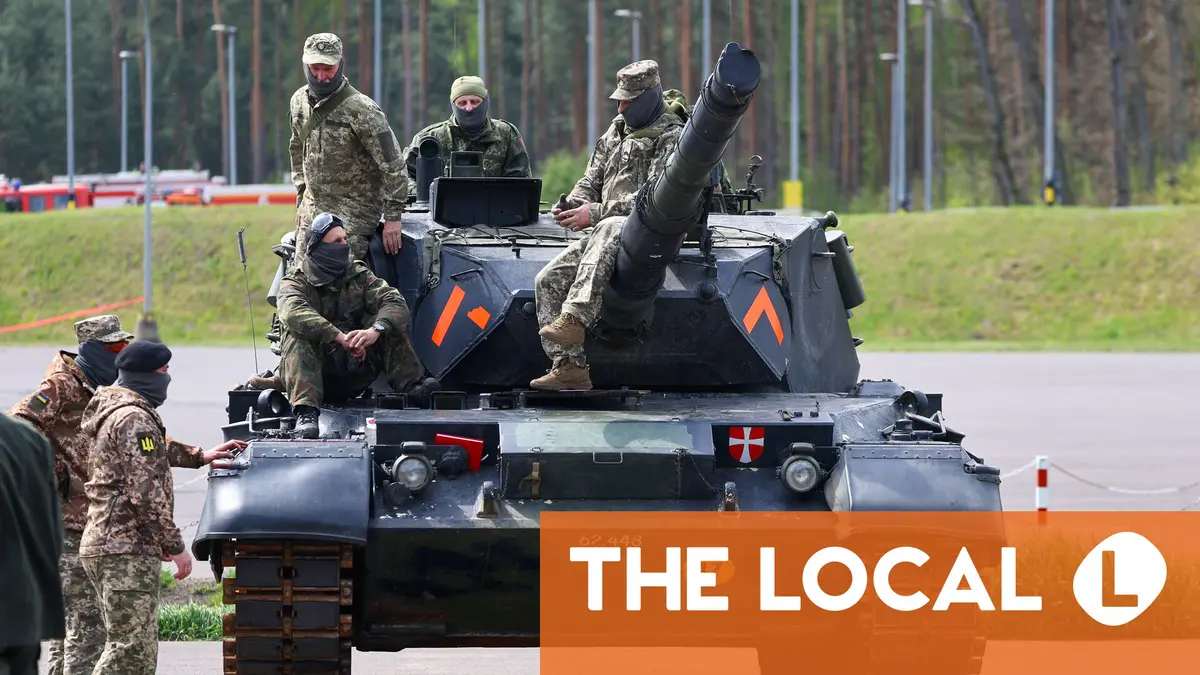 Denmark says first Leopard 1 tanks have arrived in Ukraine