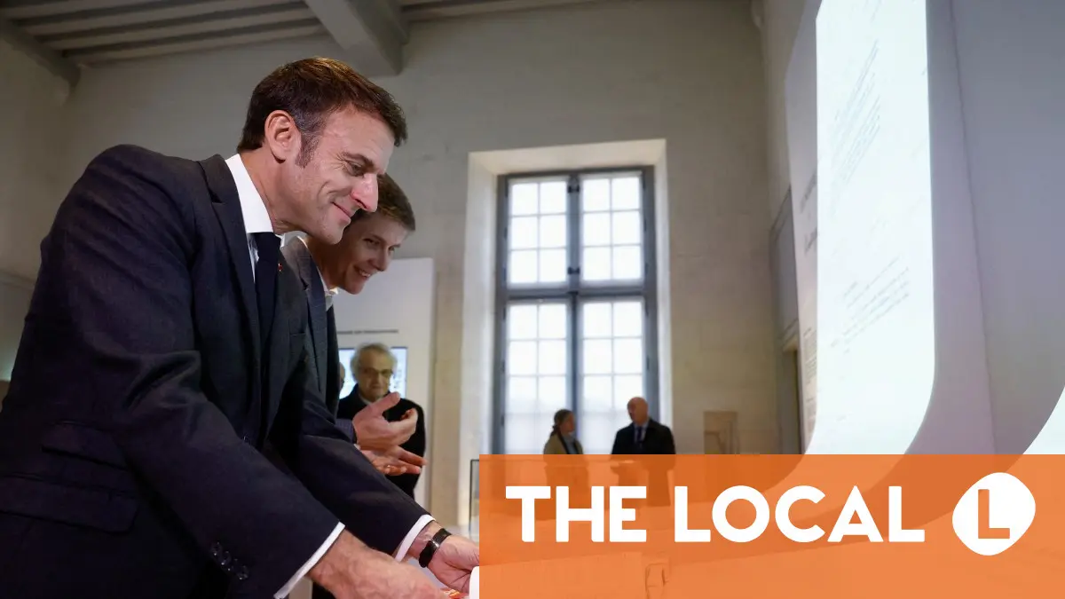 Macron inaugurates brand new museum of the French language