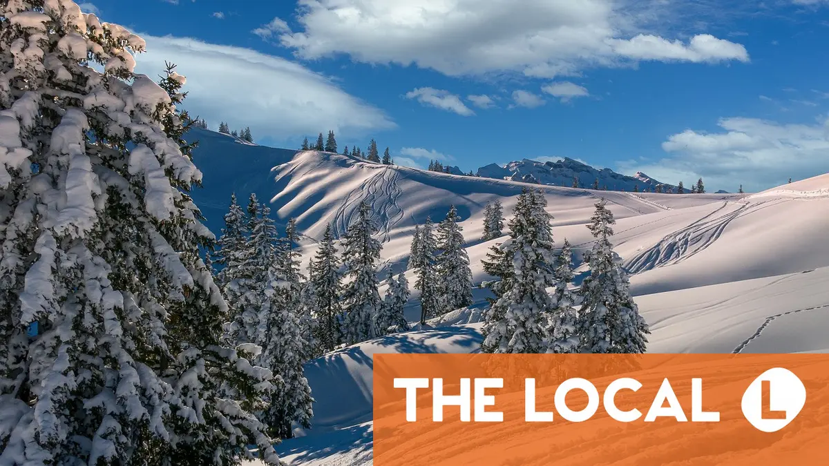 Winter sweeps into Swiss mountains with fresh snow