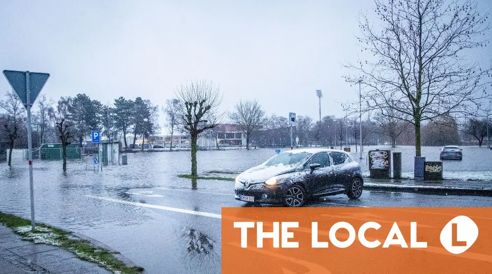 IN PICTURES: Blizzards and heavy rain cause chaos in Denmark