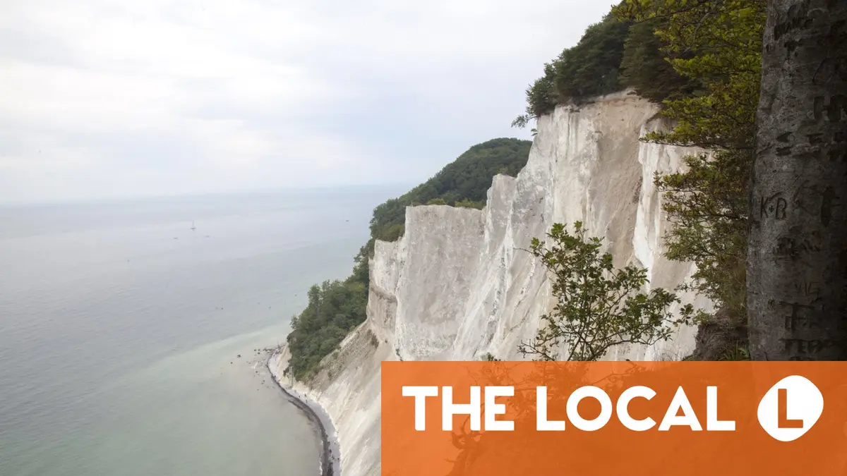 Two landslides hit famed Møns Klint cliffs in Denmark