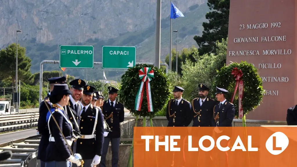 Italy remembers anti-mafia judge Falcone on 32nd anniversary of bombing