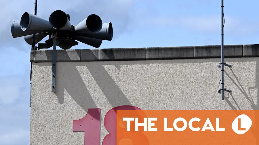 Rescheduled emergency sirens to go off in France on May 2nd