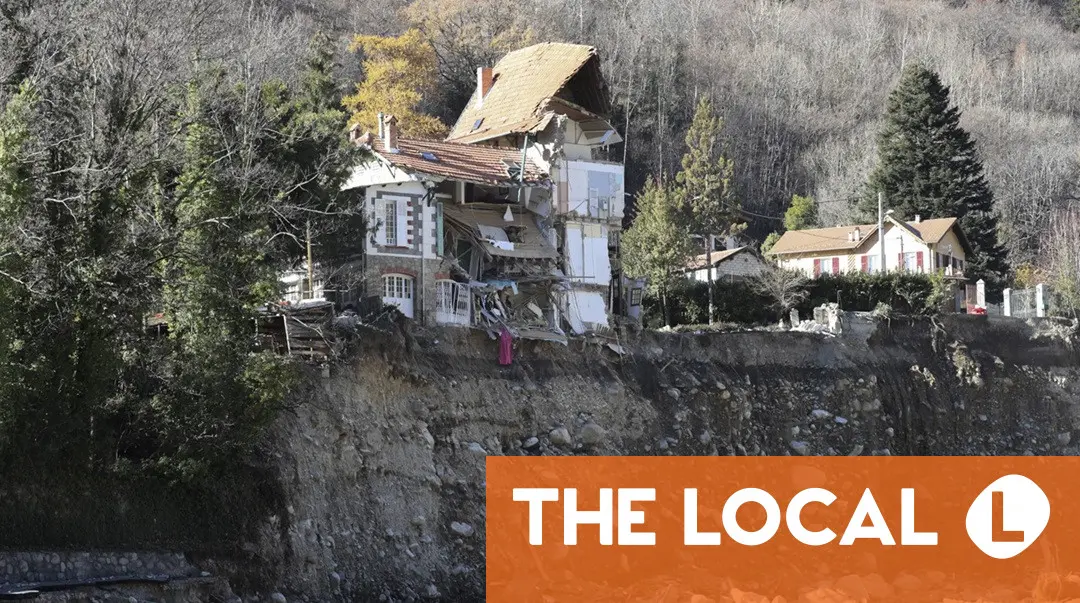 Homes evacuated as floods hit village in French Alps