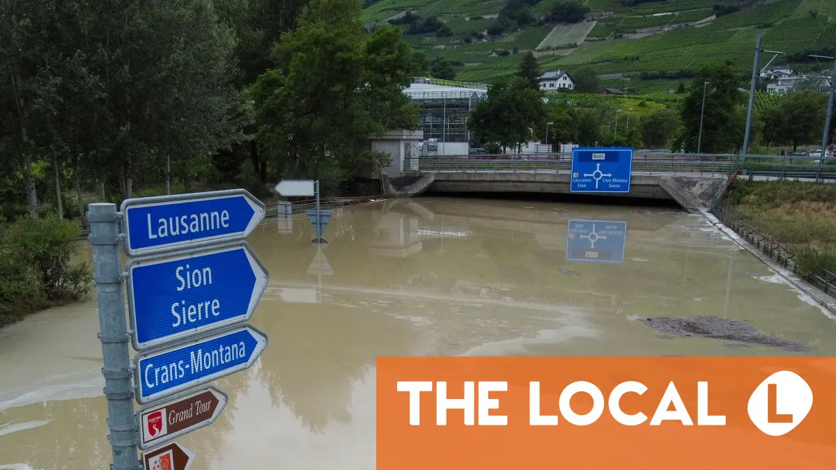 LATEST: More Swiss roads closed due to landslides and flooding