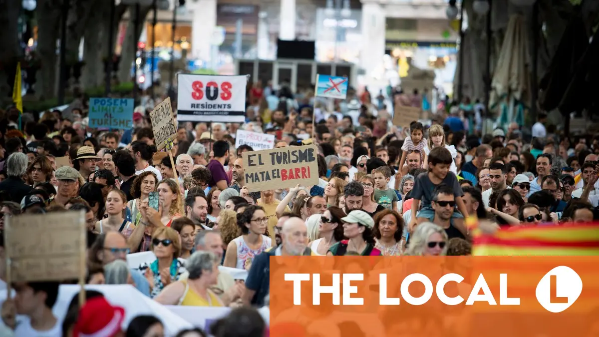 'Our island isn't for sale': Spain's Mallorca protests against mass ...