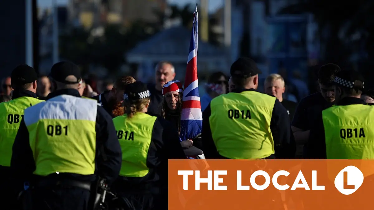 Swedish embassy warns Swedes in UK to 'avoid large crowds' following riots