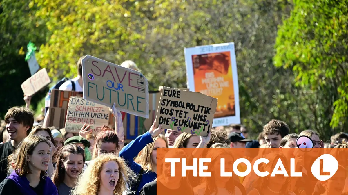 Tens of thousands rally for climate action in Germany