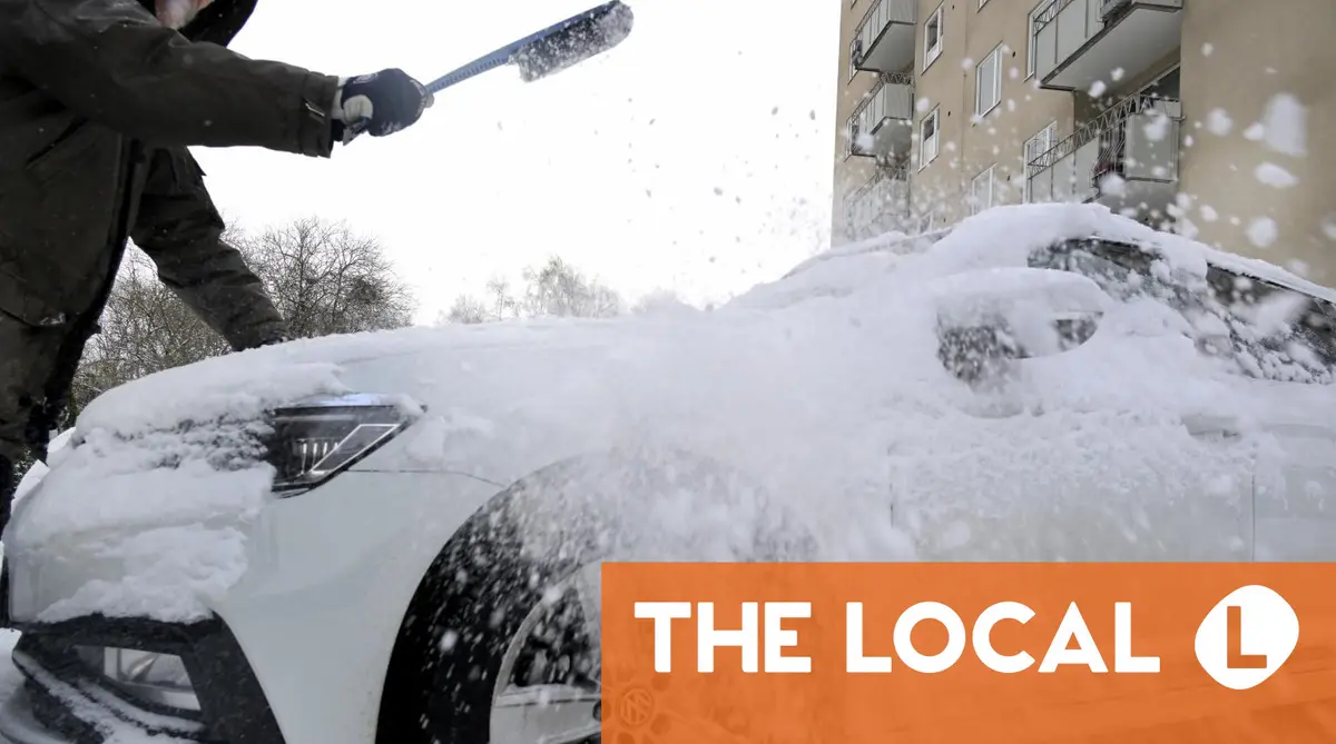 First snow of the season set to fall in southern Sweden