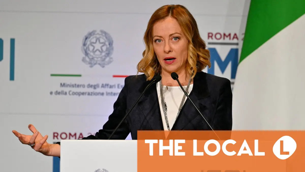 Italy's Meloni heads for Saudi Arabia, Bahrain