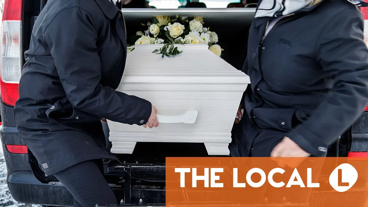 How long does it take to bury someone in Sweden?
