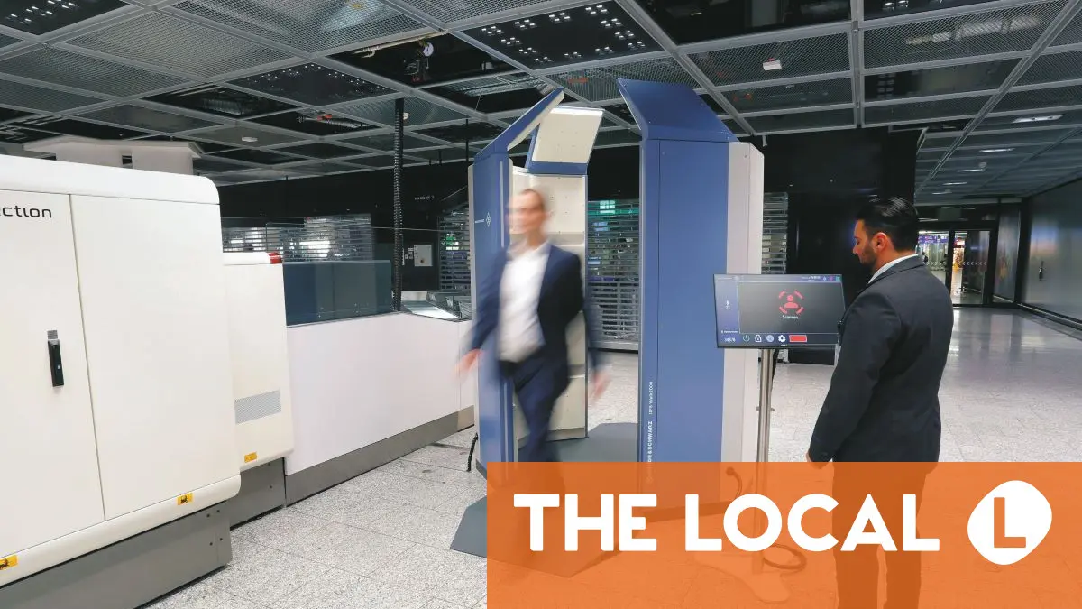 Frankfurt Airport rolls out walk-through security scanners