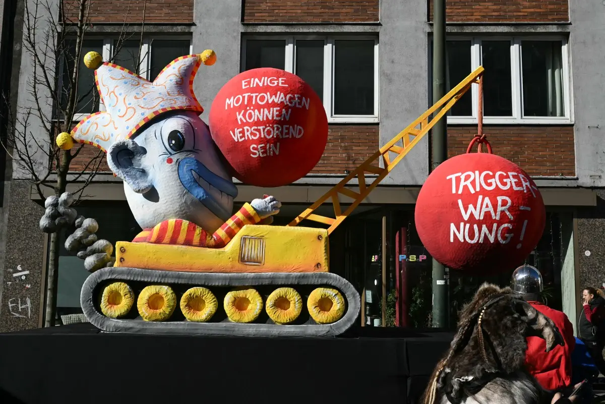 IN PICTURES: The wildest 'Rosenmontag' floats at this year's Carnival ...
