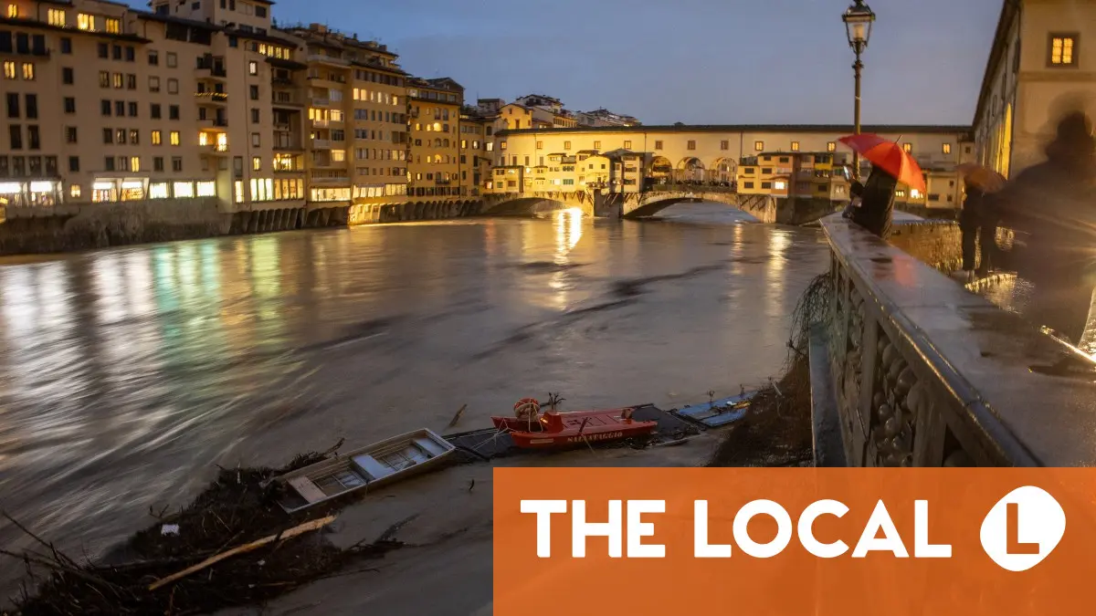 LATEST: Dozens evacuated in Italy's flood-hit Tuscany