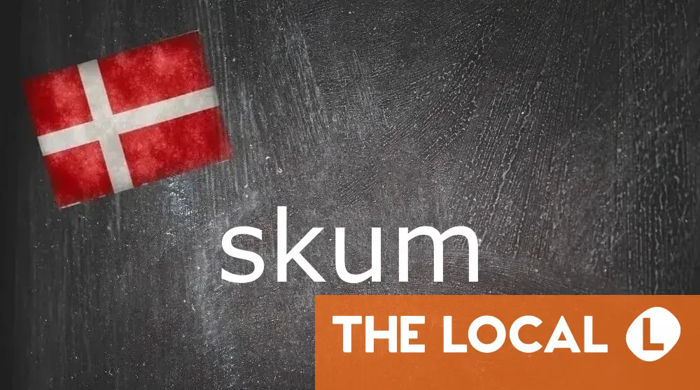 Danish word of the day: Skum