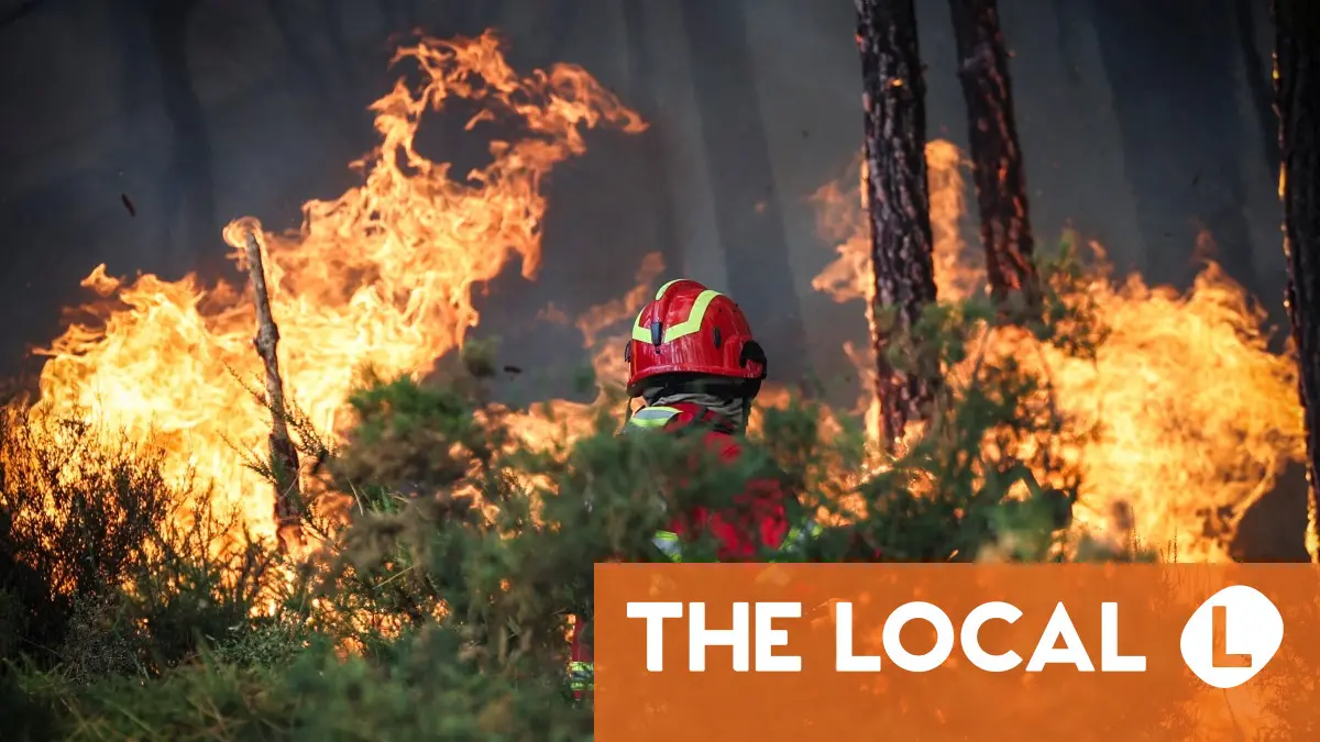 Part of Switzerland placed on red alert for wildfires