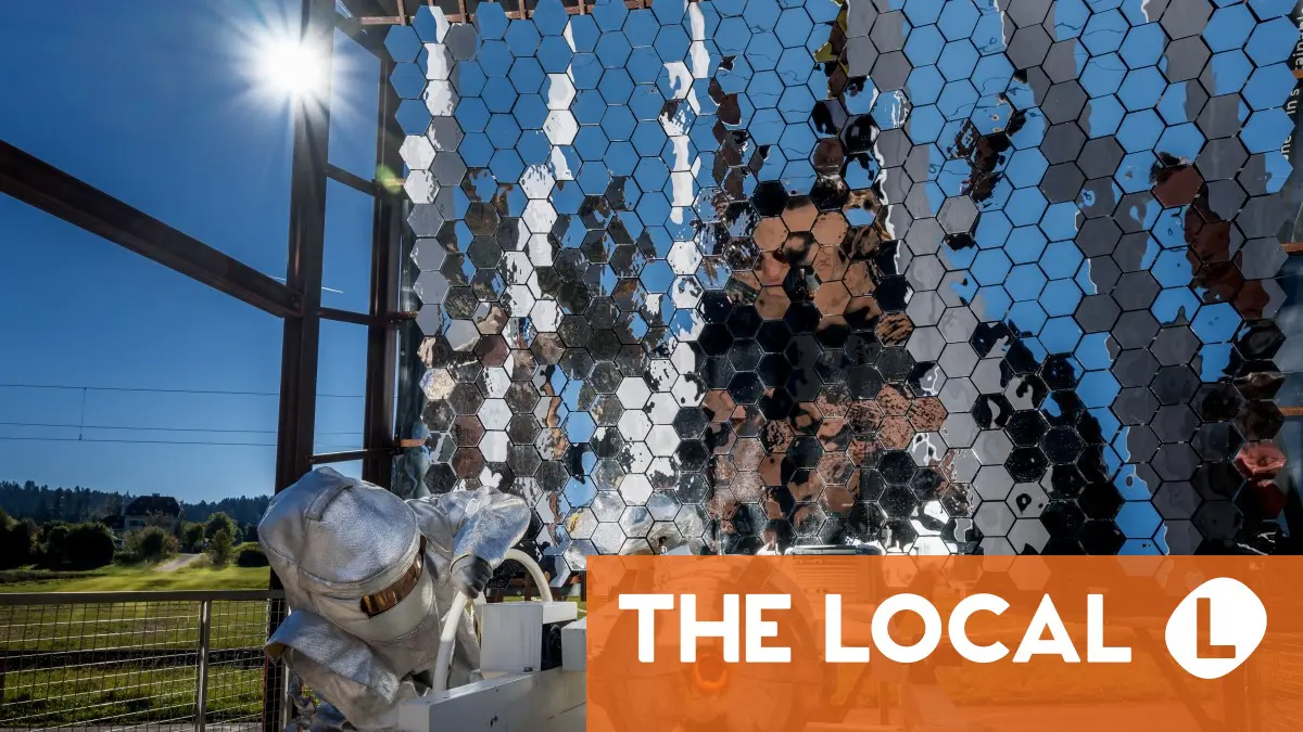 Swiss solar furnaces recycling watchmakers' waste metal