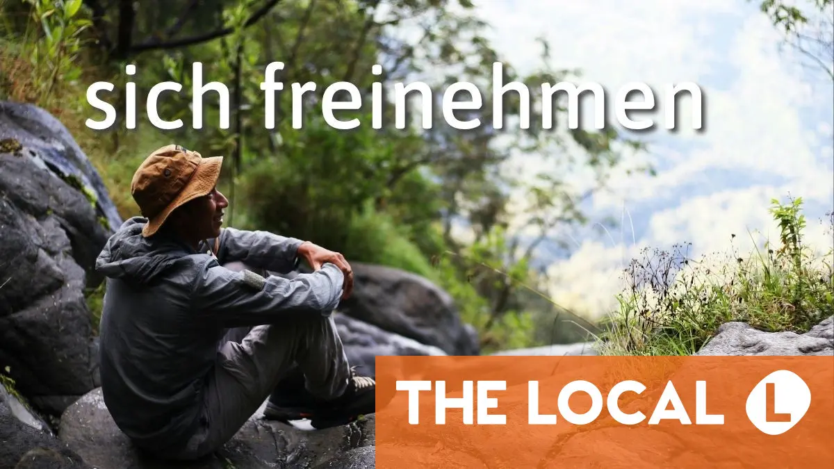 German Expression of the Day: sich freinehmen