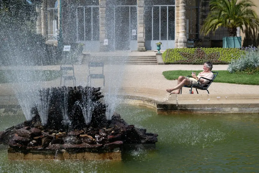 France swelters under record May temperatures as heatwave continues